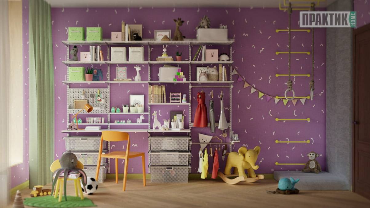 Гардеробные системы Практик Home