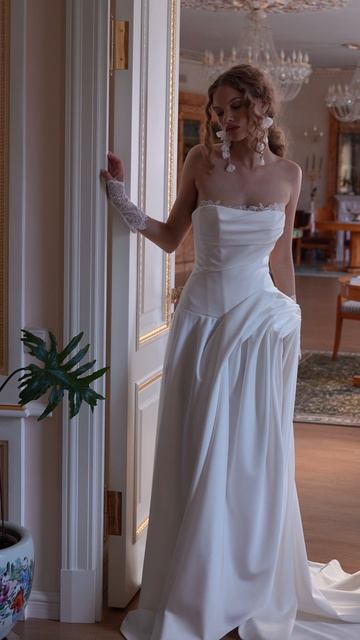 Свадебное платье Лимс из коллекции «Aristocratka» 2026 от Tatiana Kaplun