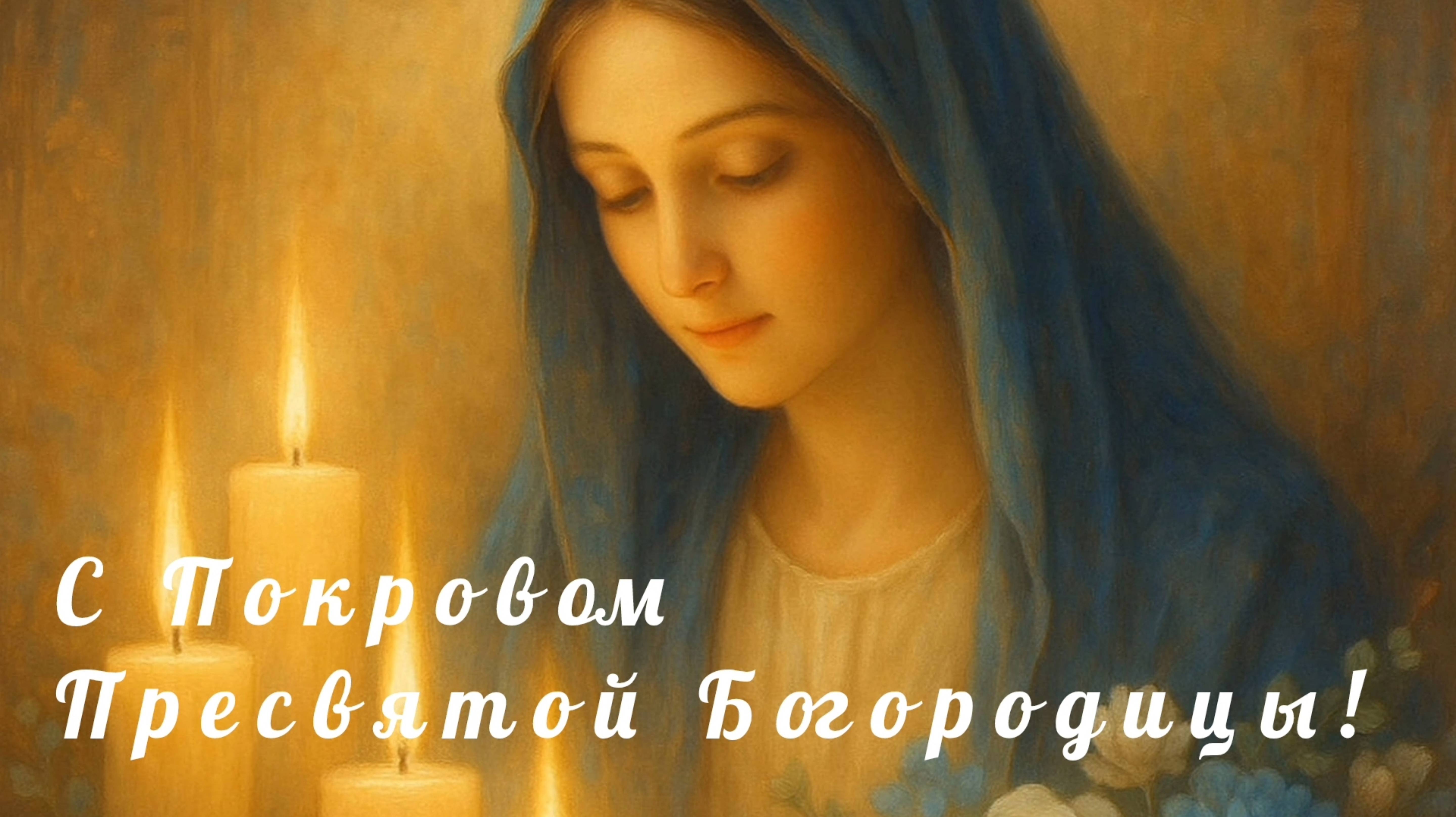 ПУСТЬ УКРОЕТ МАТЕРЬ БОЖИЯ ОТ БЕД И ПЕЧАЛИ!