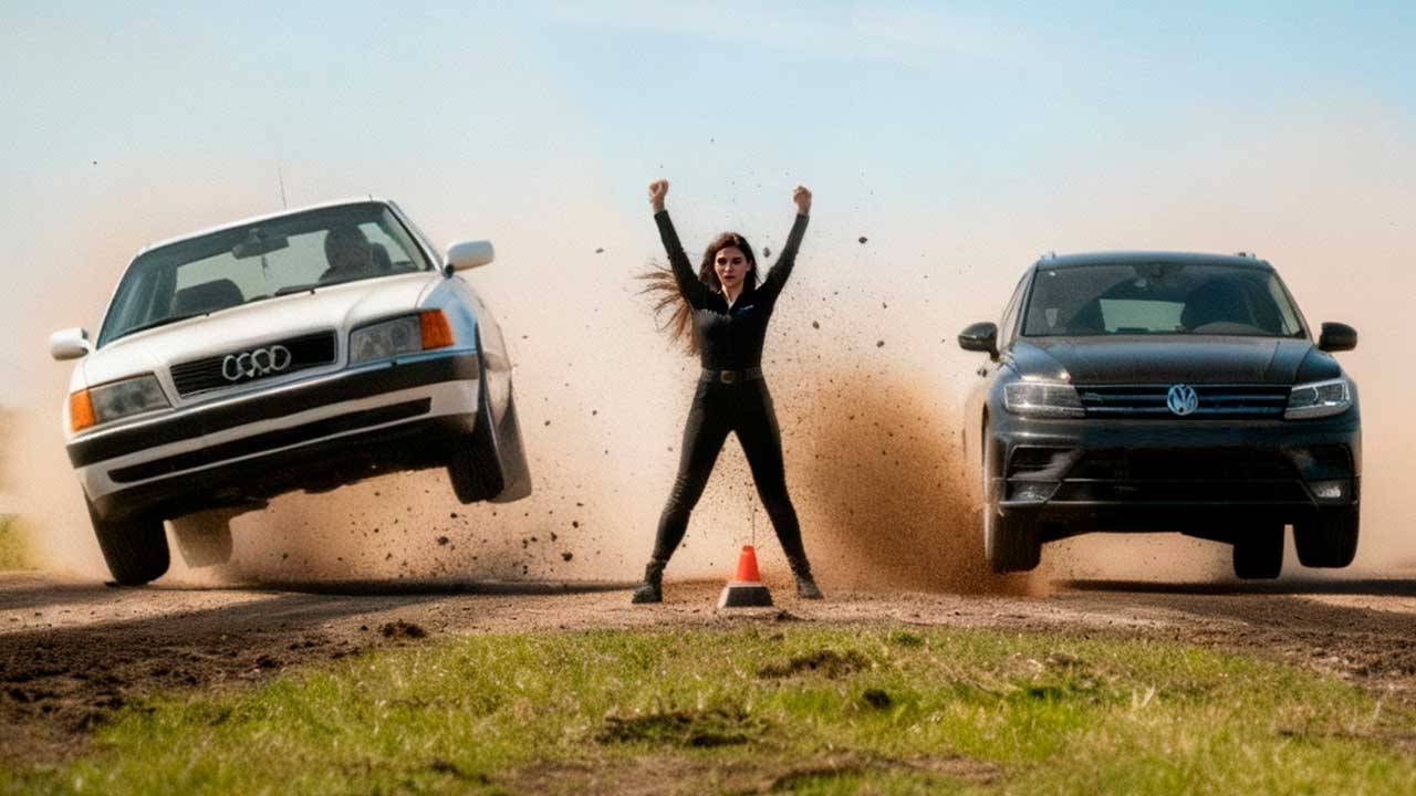 ОБГОНИ ВСЕХ и ЗАБЕРИ ДЕНЬГИ! Сумаcшедшая ГОНКА по ПОЛЮ на Audi, Tiguan, Ядерная Нива, Jeep и Prado