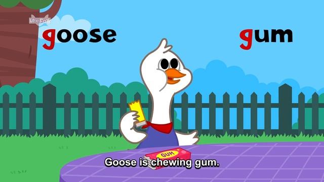 Letter-Gg-New-Phonics-Songs-Little-Fox-Animated-Songs