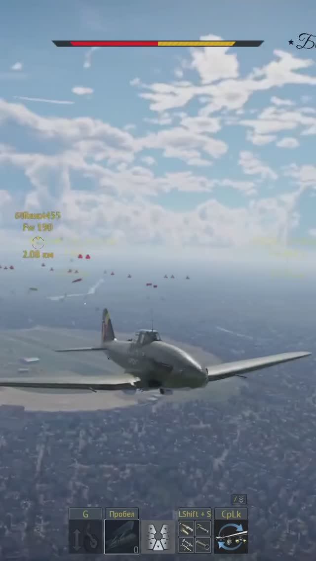 War Thunder ║ 4-й фраг на Ил-10 🤙🏻