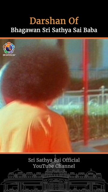 Божественный Даршан Шри Сатья Саи 🙏