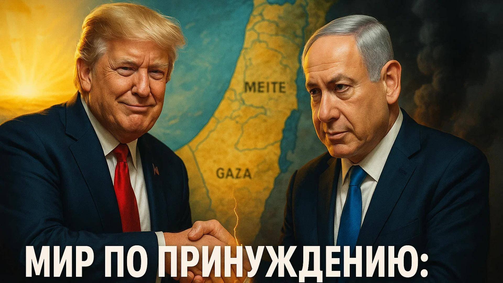 🤝Мир по принуждению: Почему Трамп ОСТАНОВИЛ Израиль, хотя Нетаньяху был против