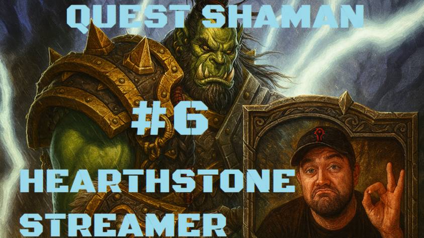 ТОП квестовый ДИЧЬ ШАМАН рейтинг стандарт #6. Hearthstone. Lost City of Un’Goro. #Hearthstone