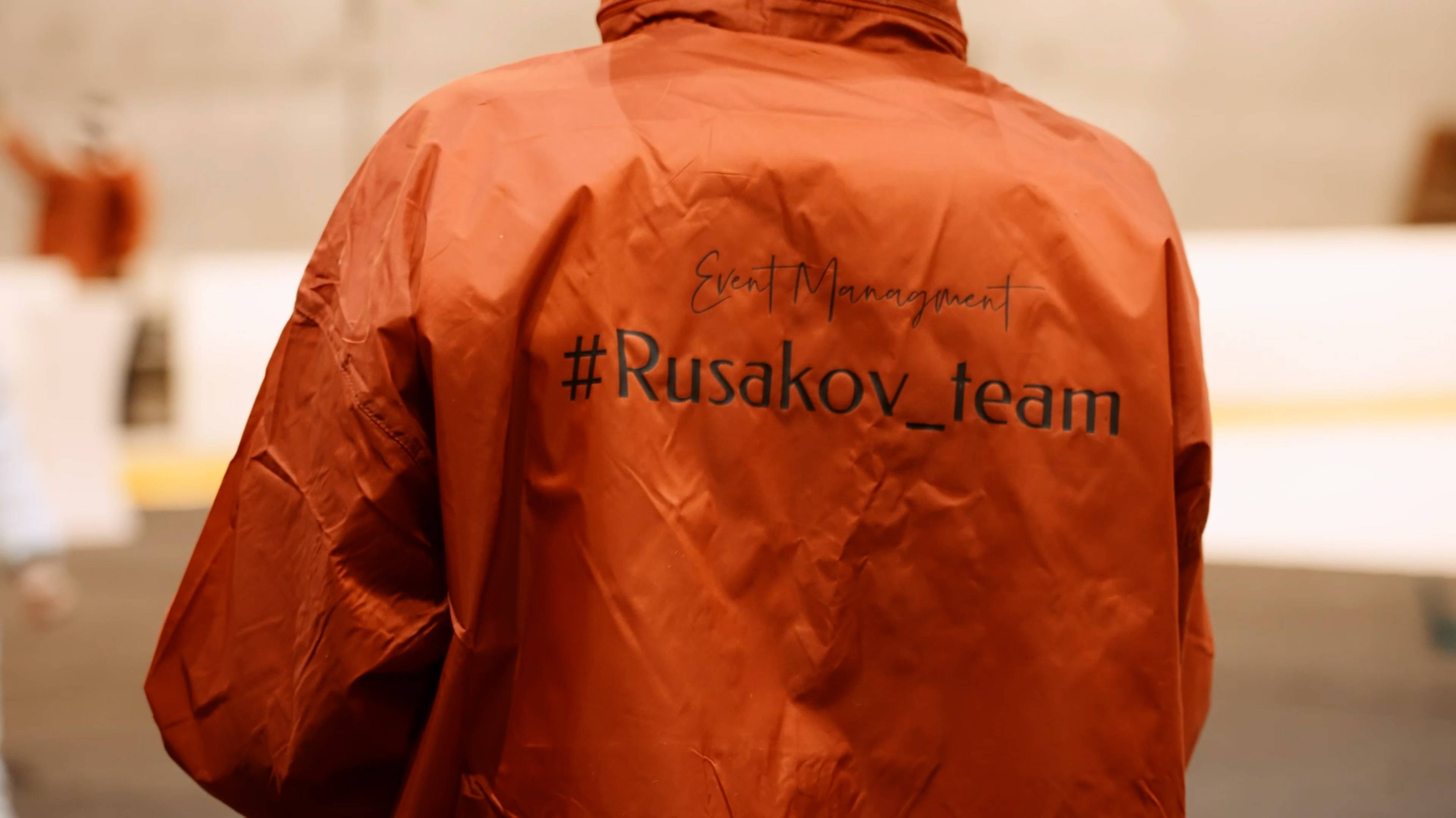 Backstage для Rusakov team