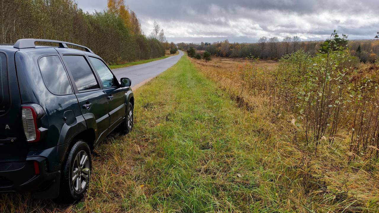 Нива Тревел. Дальняя поездка с прицепом.