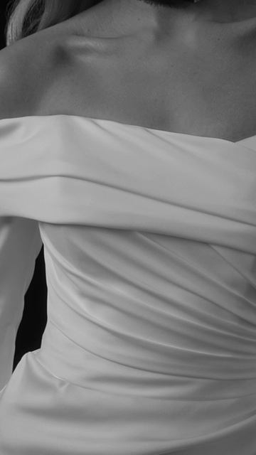 Свадебное платье Шарлен из коллекции «Freedom» 2026 от Marry Mark Minimalism