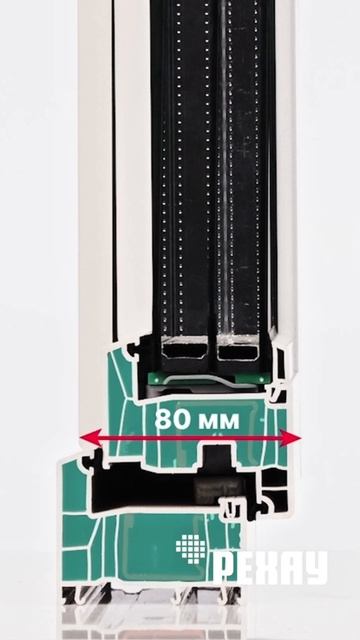 Двухцветные Окна РЕХАУ INTELIO (Графит/Белый) – Стиль и Пространство