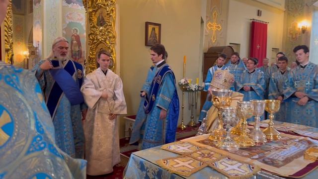 МИТРОПОЛИТ ИГНАТИЙ СОВЕРШИЛ ХИРОТОНИЮ ВО ДИАКОНА ИПОДИАКОНА И СТУДЕНТА СПДС ВЛАДИСЛАВА ЕВДОКИМОВА