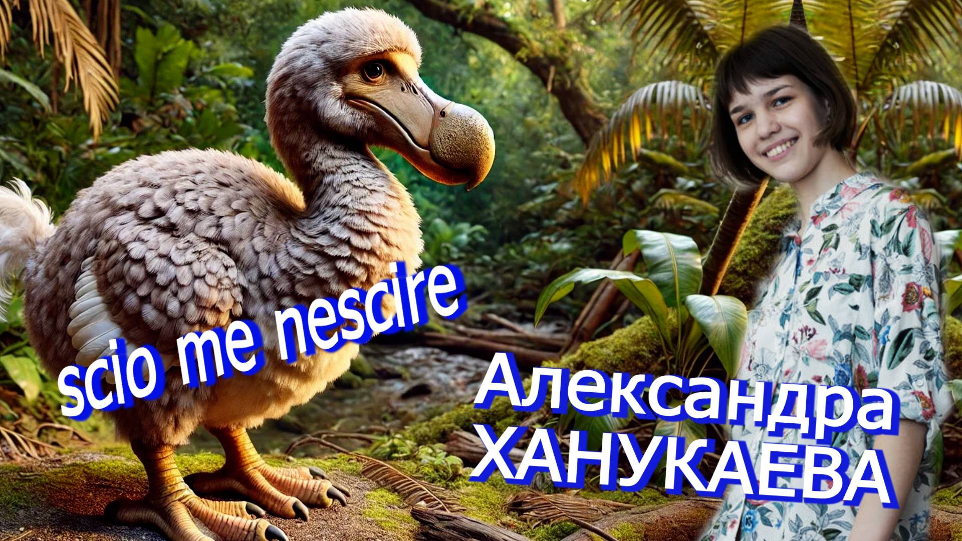 УЛОВКА-22: Александра Ханукаева - scio me nescire