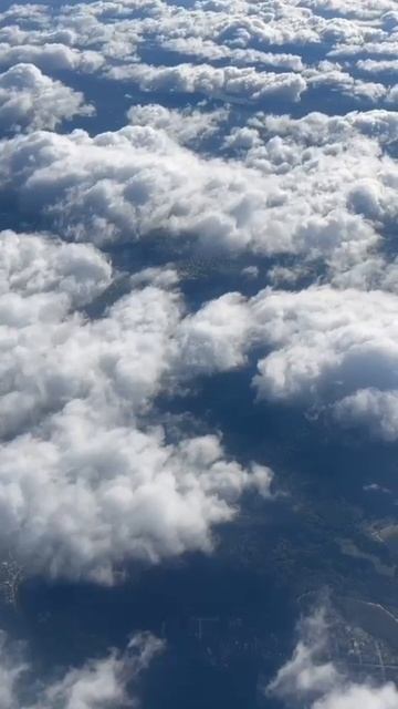 Красивые виды в иллюминатор осенью