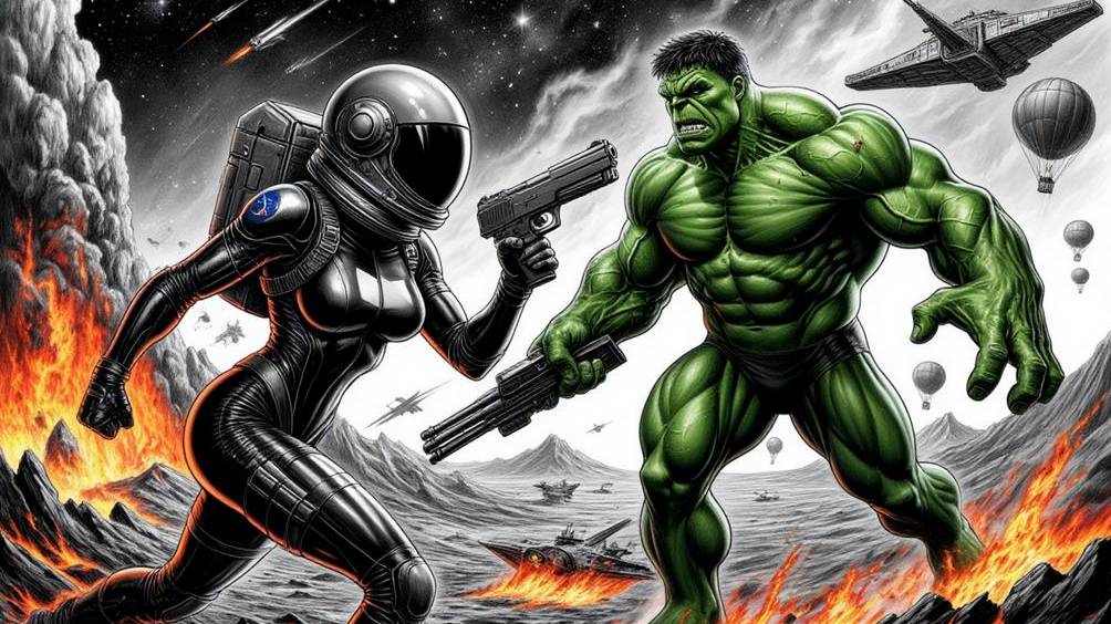 Альбом Мавис-симбиот против Халка на Венере (328)