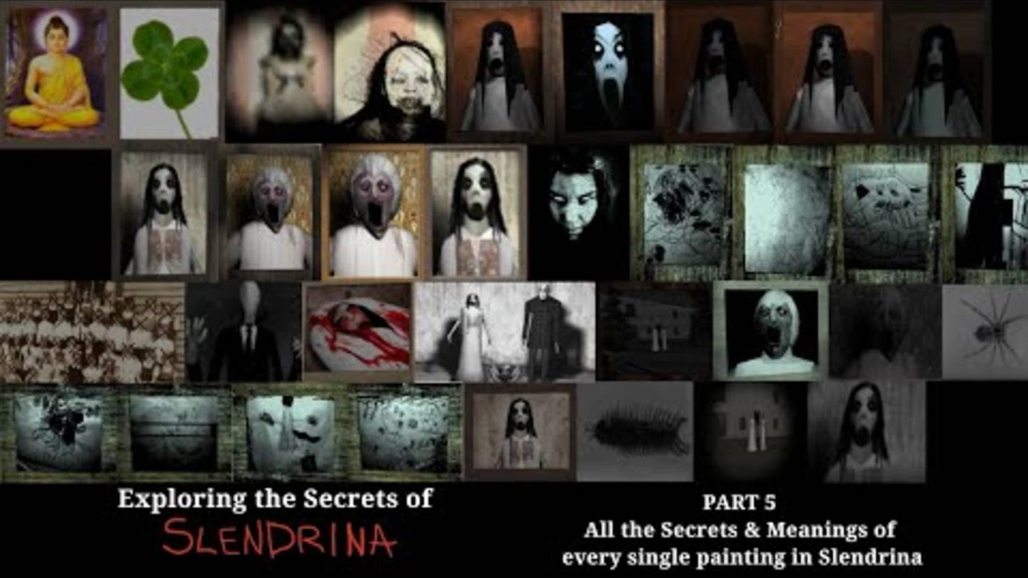 Secrets & Meanings of every single Painting in Slendrina - Exploring the Secrets of Slendrina #5