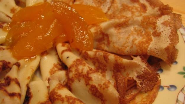 Тонкие блинчики с крахмалом