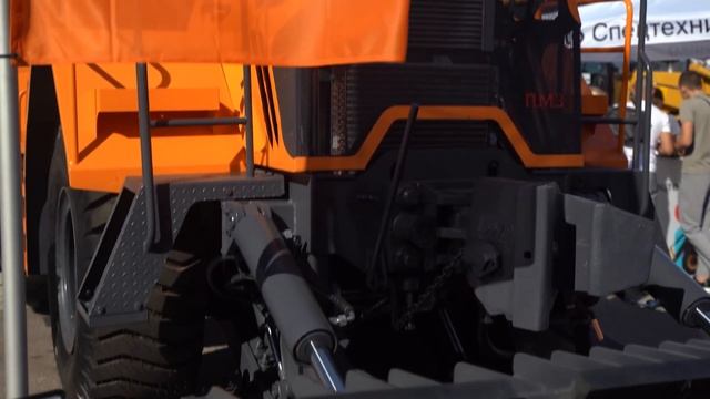 Локомобиль СТАНИСЛАВ-705 на выставке Eurasian Construction Technology в Санкт-Петербурге #локомотив