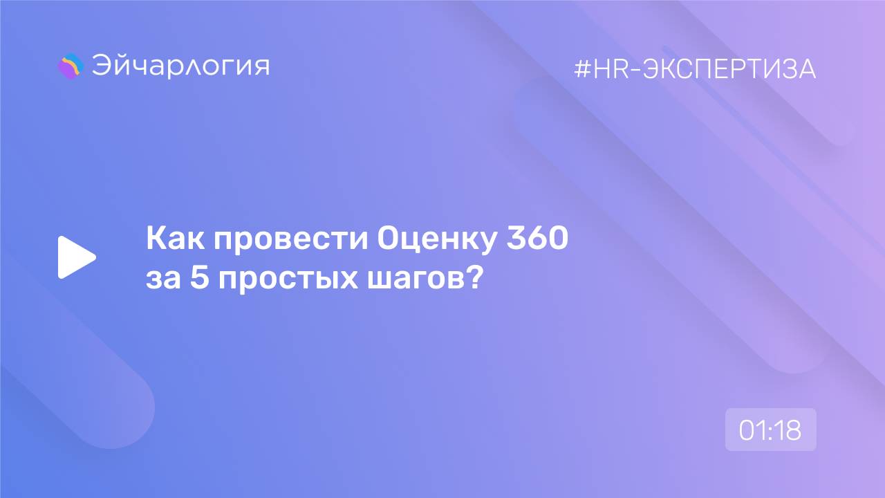 Как провести Оценку 360 за 5 простых шагов?