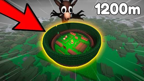 ПОСТРОИЛ НЕБЕСНУЮ БАЗУ в игре 99 НОЧЕЙ В ЛЕСУ в РОБЛОКС