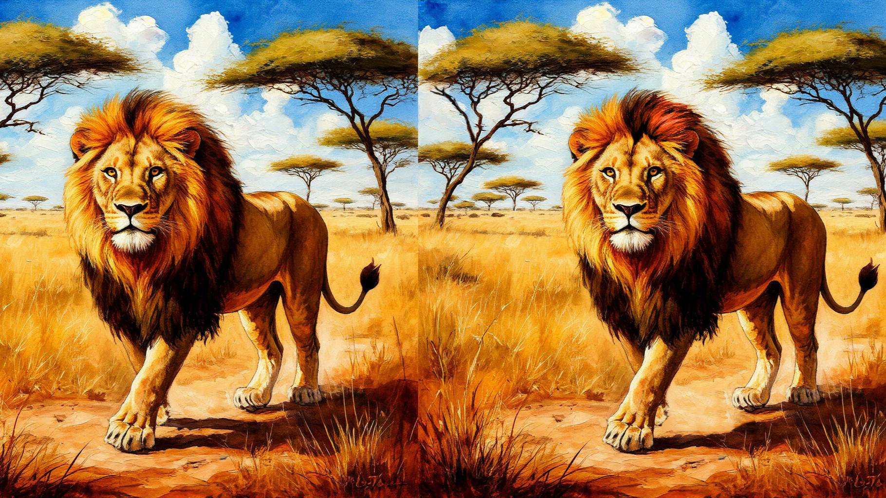 Загадки Африки: отличия на картинках