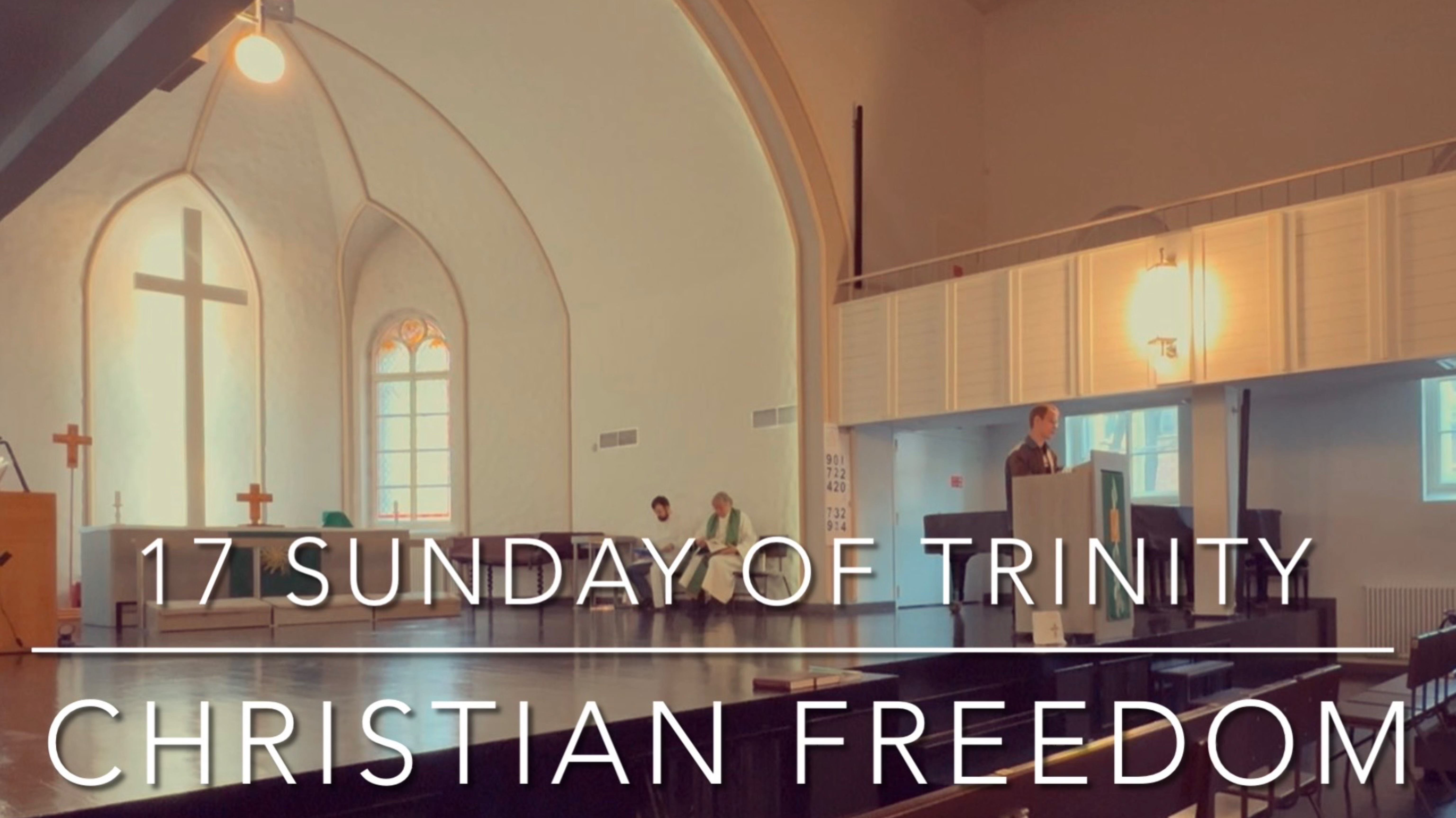 ✝️17 Sunday of Trinity - Christian Freedom (12.10.25)