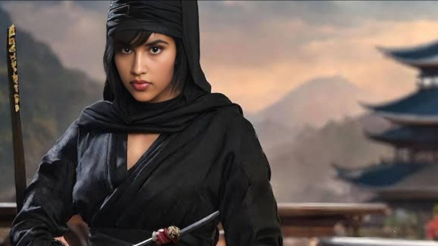 Диана Анкудинова в гостях у самураев.