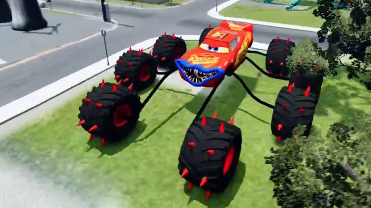 Эпическая битва между пожирателем Маккуина, Матерым пожирателем пауков и пожирателем клоунов Чу-Чу.