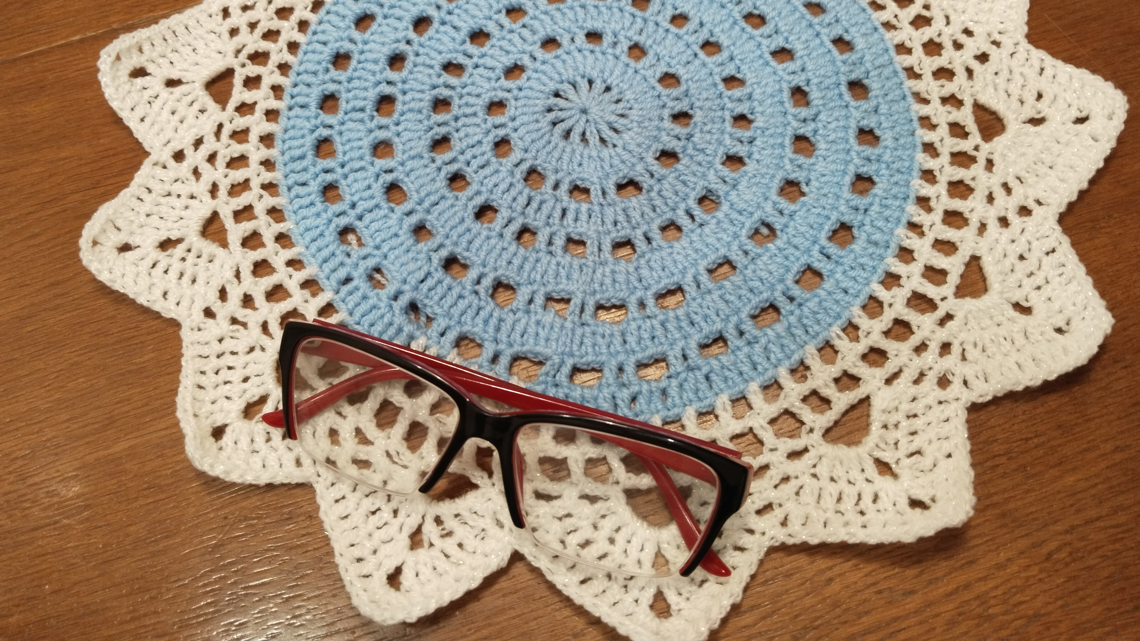 МК ♥️ Салфетка крючком.