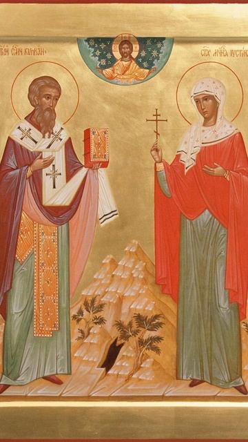 Акафист священномученику Киприану и святой мученице Иустине#shortvideo#shorts#Молитва#Православие