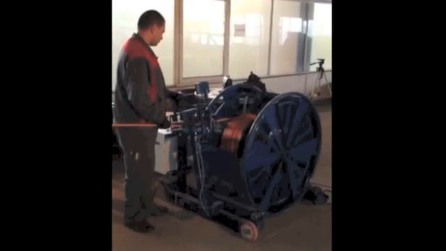 УСТРОЙСТВО ДЛЯ НАМОТКИ КАБЕЛЯ , ТРОСА, КАНАТА УНК-11 М3, производство ИПГ СМОЛ, г. Санкт-Петербург