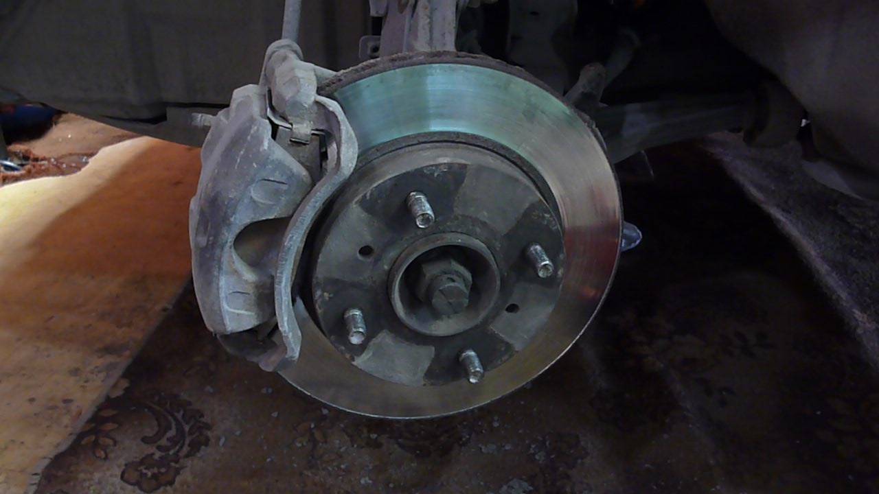 Устранение грохота супортов на ниссане