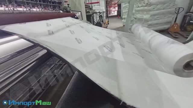 Установка многоигольной стегальной машины цепного стежка HC3200 (25.10.2025)