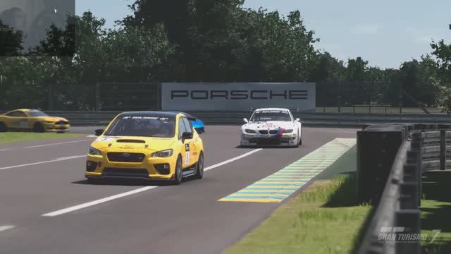 PS4 PRO - Moza R5 - Gran Turismo 7 - гонки в ЛЕ МАН - карьера 032 - brook Raslution 2