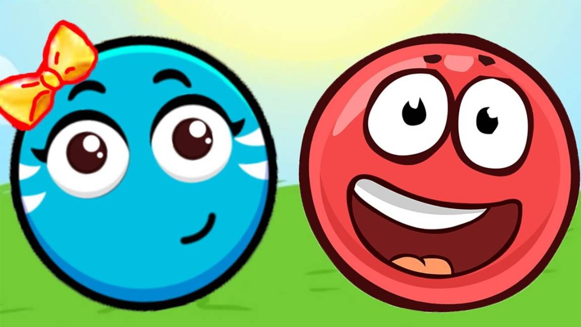 Новый КРАСНЫЙ ШАР, Красныш и Соня, мультик игра