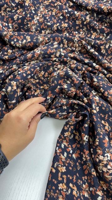 Обзор ткани вискоза V0572-1