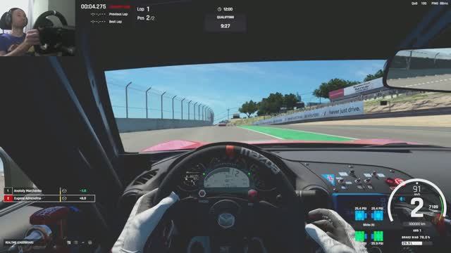 Обновление Assetto Corsa EVO - 0.3 - на руле MOZA R5