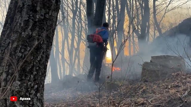 Огнеборцы Приморья переведены в повышенную готовность.