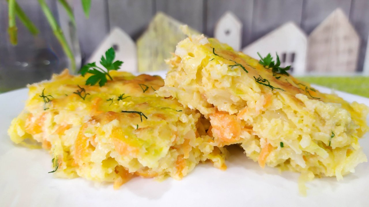 Беру ТВОРОГ, КАБАЧОК, КАПУСТУ, МОРКОВЬ и готовлю настоящую вкуснятину! "СЛИВОЧНЫЕ" ОВОЩИ в ДУХОВКЕ