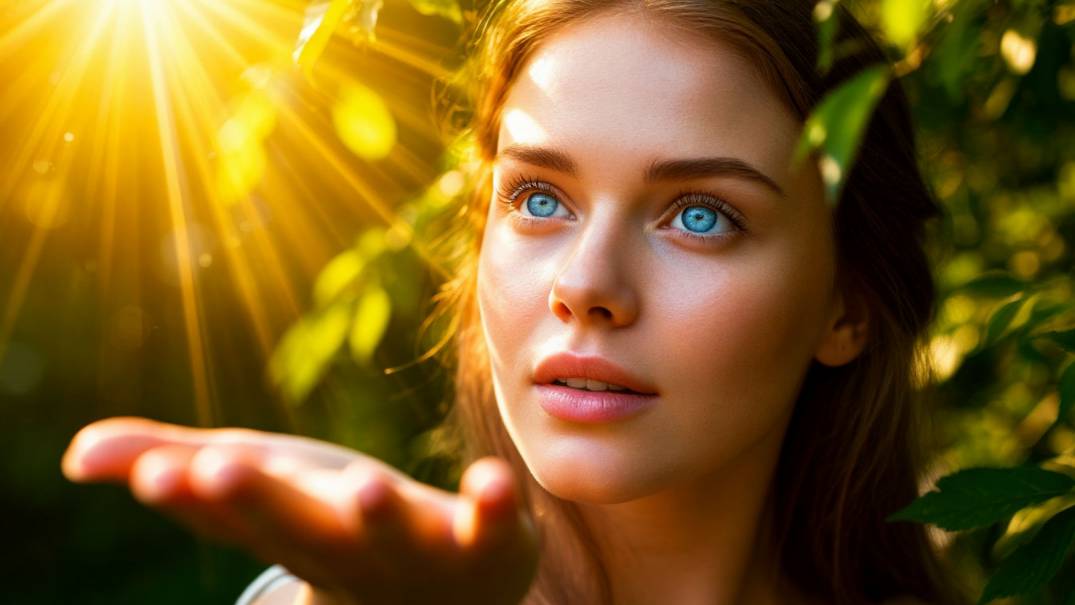 Счастлив я, когда ты голубые...