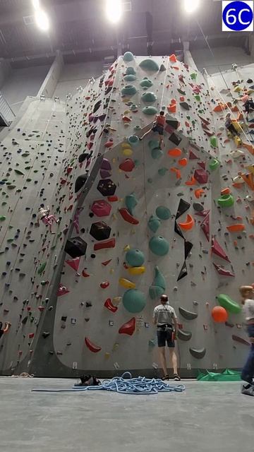Скалодром_ЦСКА_Трудность_6с_12.10.2025||climbing wall_Lead
