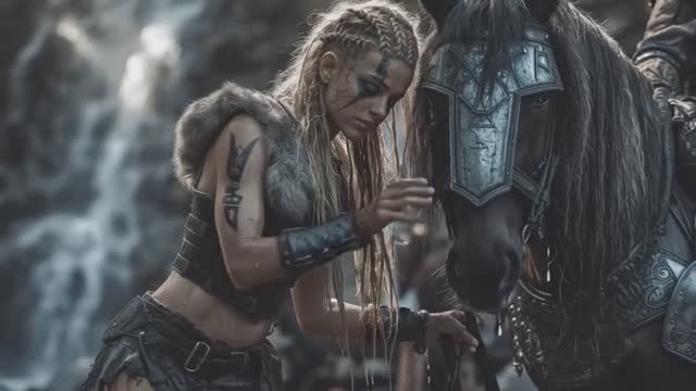 За горизонт - Древняя музыка викингов, фоновая музыка для отдыха и расслабления