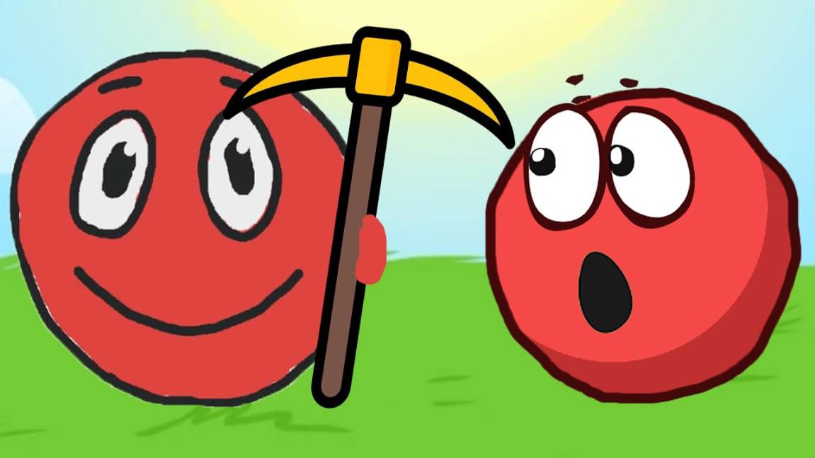 КРАСНЫЙ ШАРИК Красныш в стране СТИКМЕНОВ спасает котика