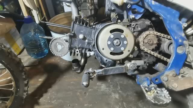 Ремонт двигателя 125 кубов от питбайка