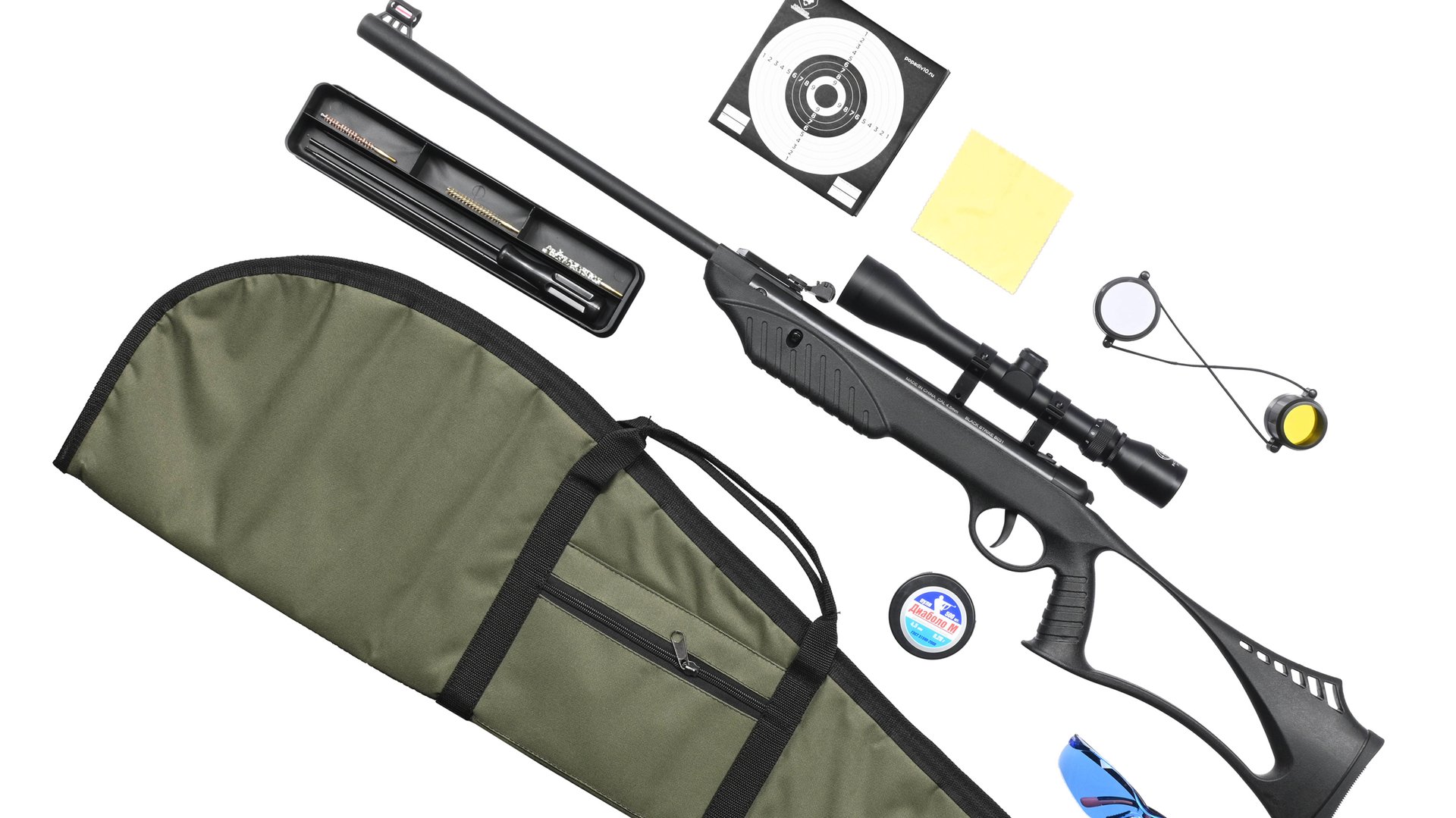 Обзор пневматической винтовки Black Strike B031 4.5 мм