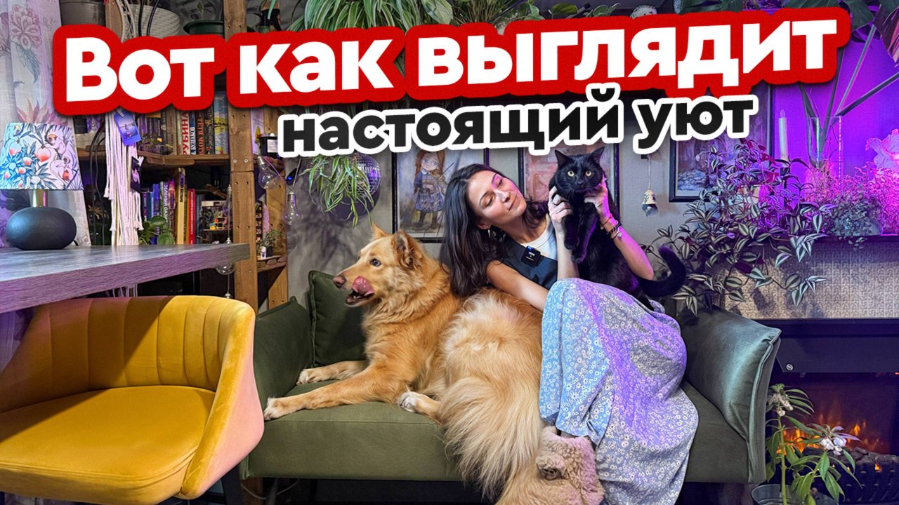 Интерьер — из души, собака — из приюта 🐕 Обзор квартиры хореографа