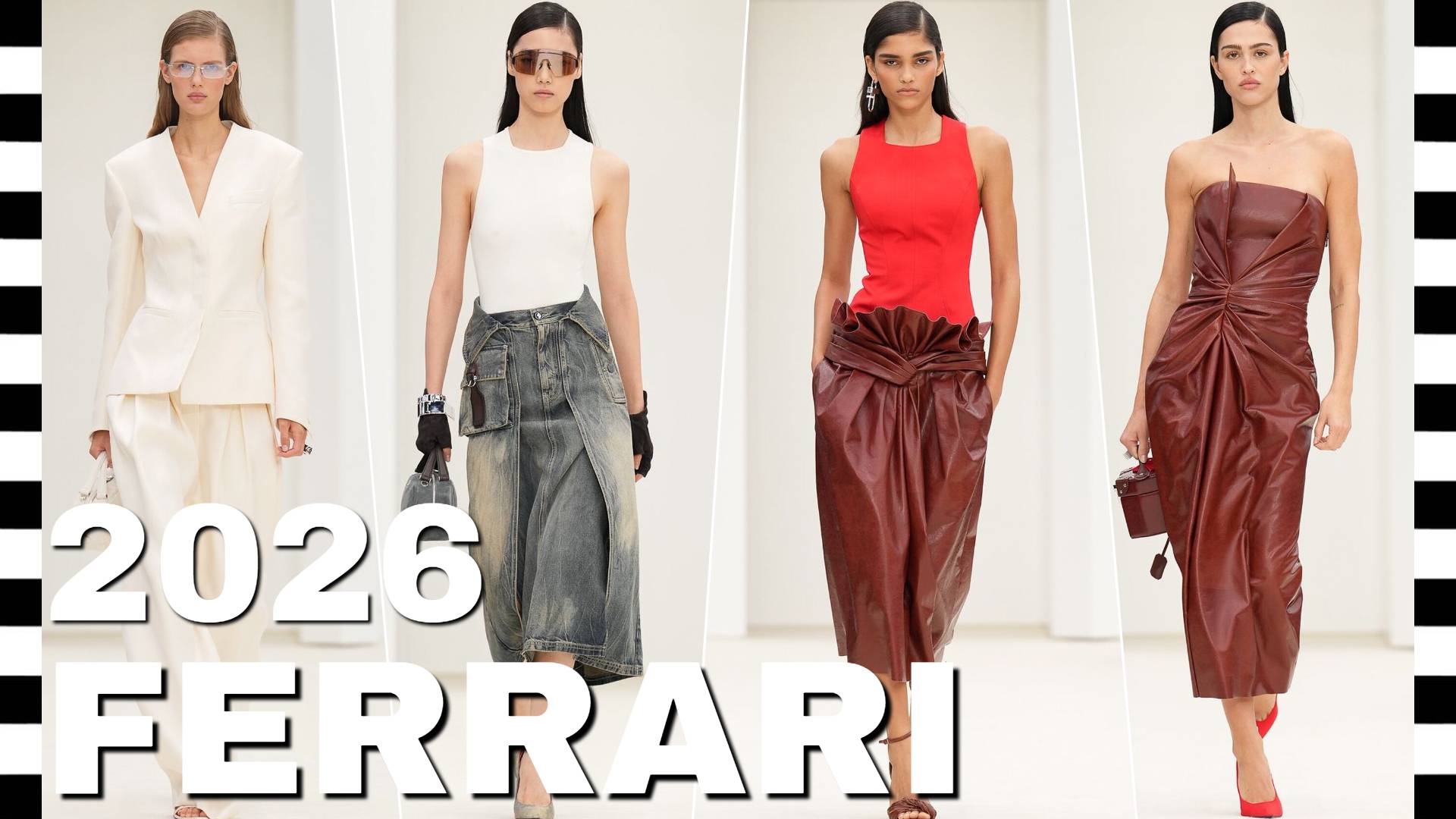 ✔️ FERRARI (Феррари) модный показ коллекции весна-лето 2026 в Милане на Неделе моды