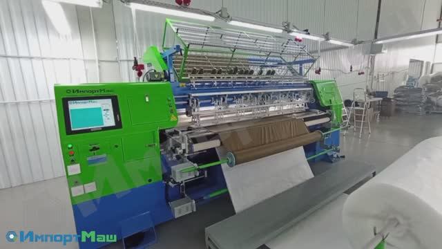 Установка высокоскоростной многоигольной стегальной машины IMN-96-3HS в г. Одинцово (18.09.2025)