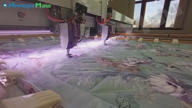 Установка и пусконаладка двухголовочной стегальной машины ZHHE-3032ZA-S в г. Иваново (01.10.2025)