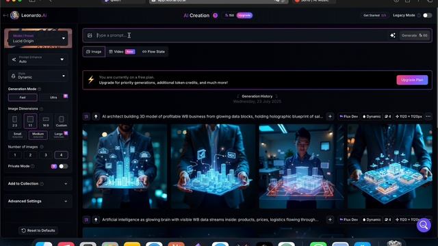 Урок креатор с Leonardo