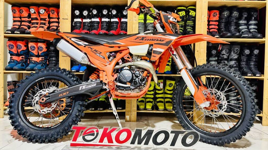 Мотоцикл эндуро FX MOTO K10 YBS-300 оранжевый
