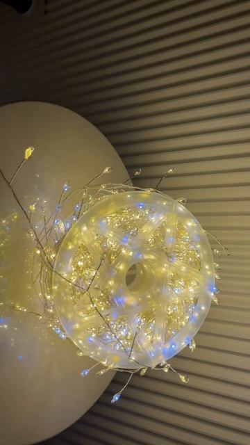 BP-1500 Мишура 50 м тепло-желт_1синий флеш_3